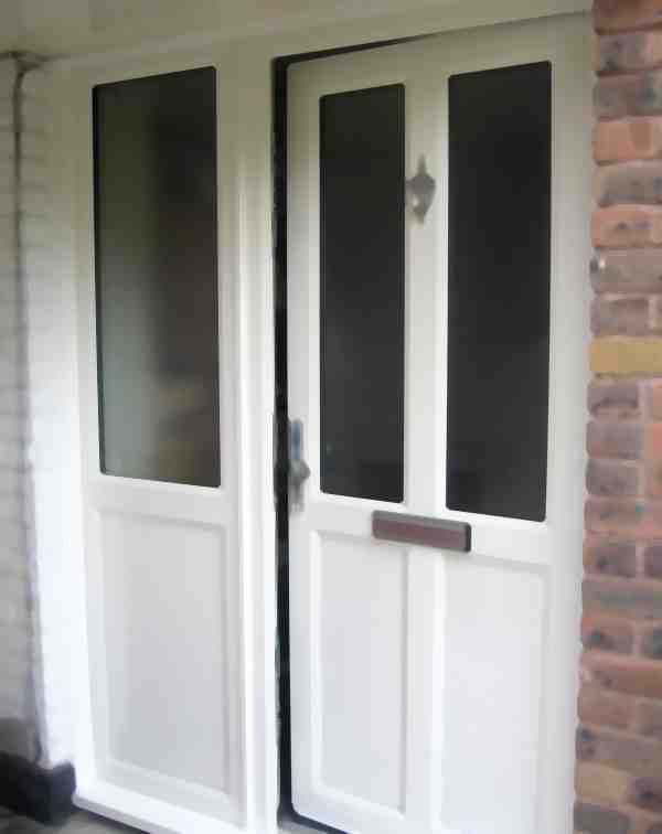 On Our Front Door Upgrade to Double-Glazed - Earth Notes